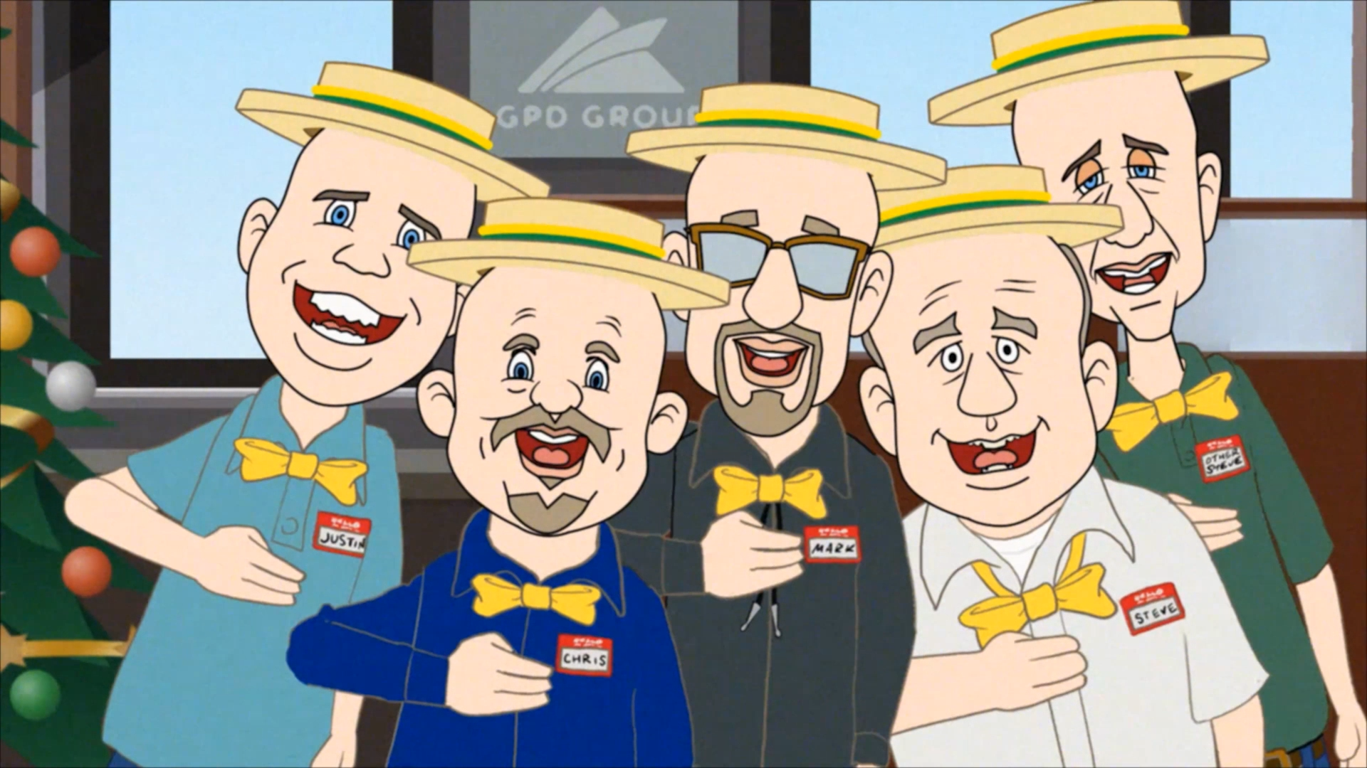 GPD Group Animated Christmas Cards – Stofka Creative Ltd.